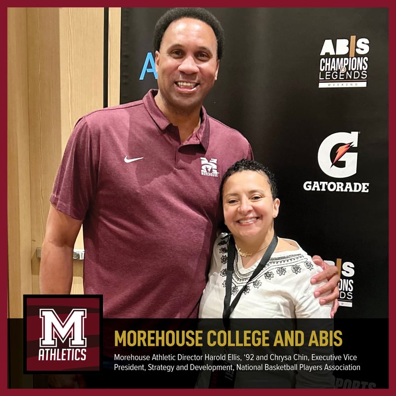 Athletic Director Harold Ellis ‘92 Represents Morehouse at the ...