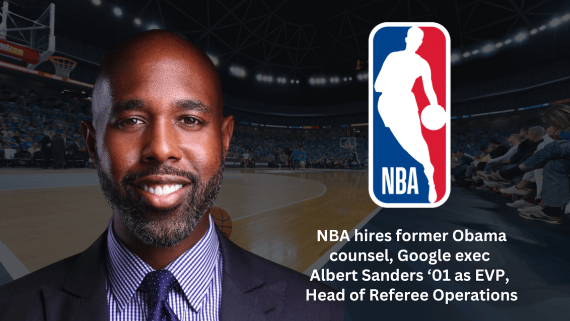 NBA hires former Obama counsel, Google exec Albert Sanders Jr. '01 as ...