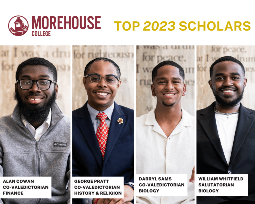 Three Morehouse College Scholars Tie for the Valedictorian Honor Among ...