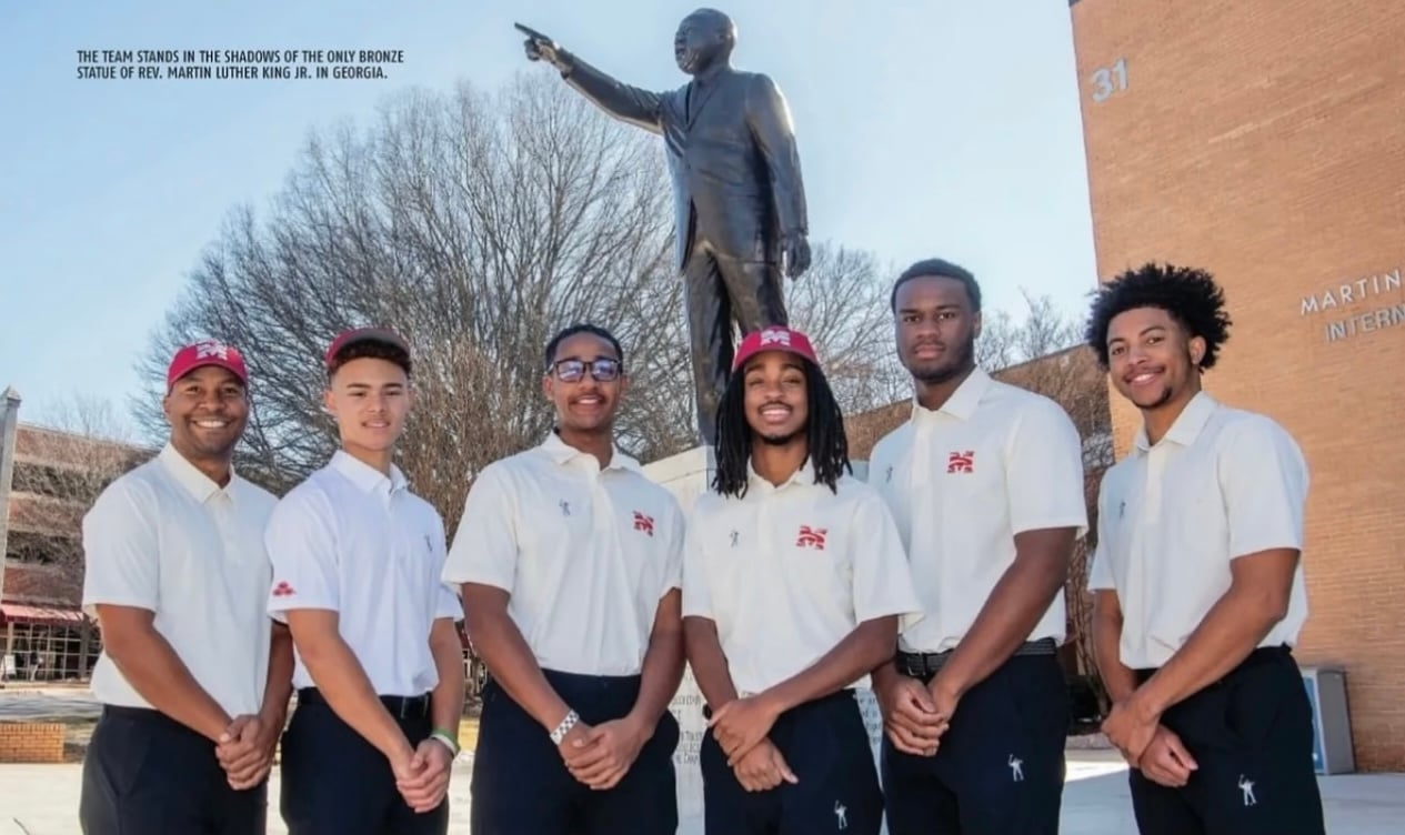 Morehouse Golf Team Featured on the Cover of Golf Georgia Magazine