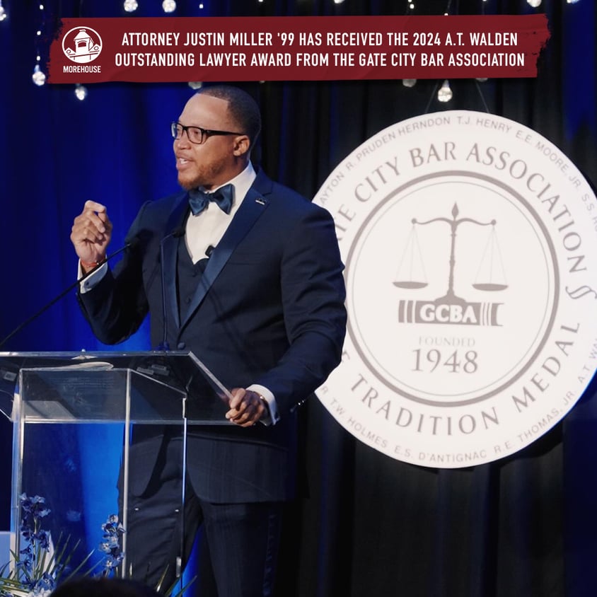 Justin Miller '99 Honored with the 2024 A.T. Walden Outstanding Lawyer ...