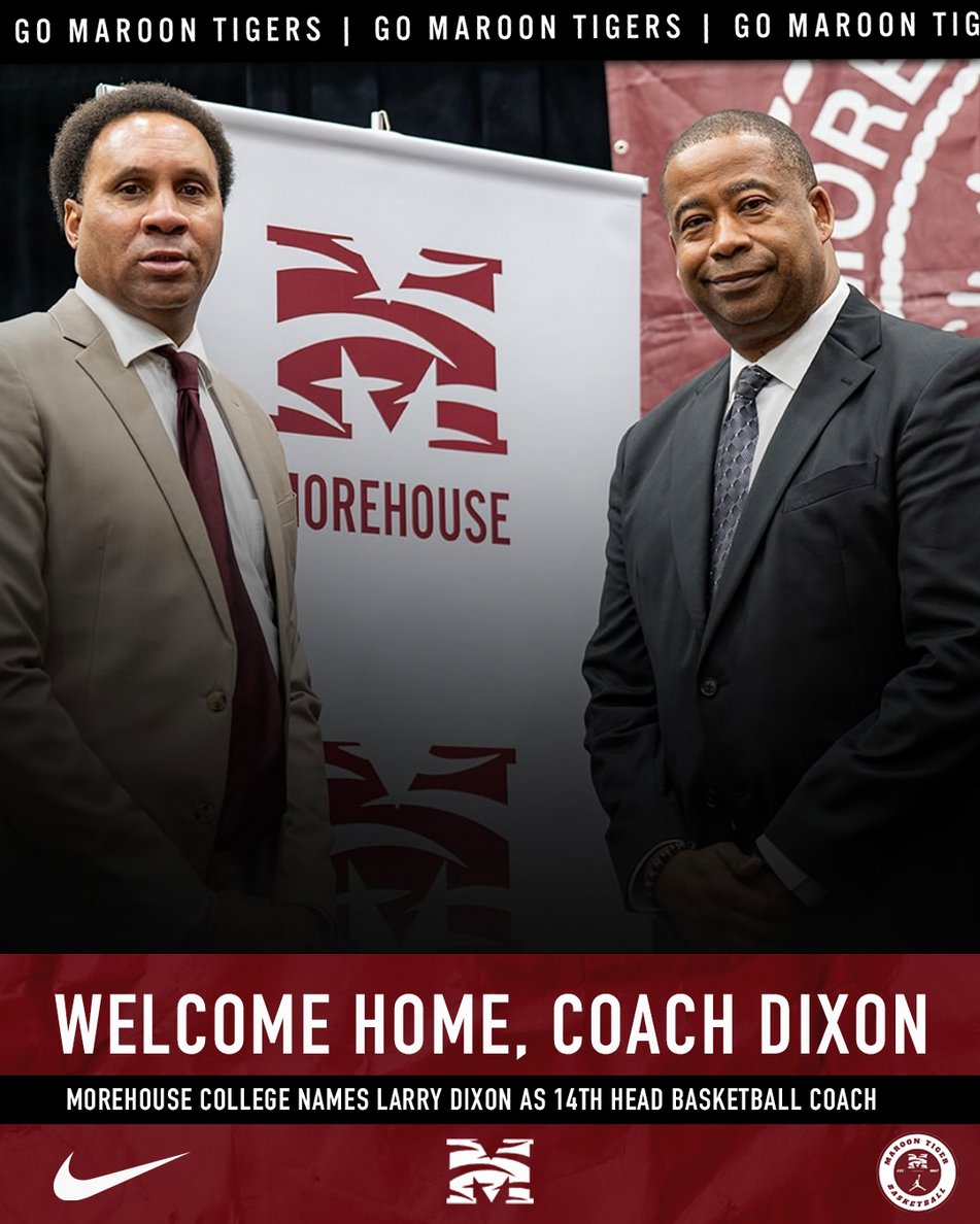 Morehouse College Names Larry Dixon as 14th Head Men’s Basketball Coach