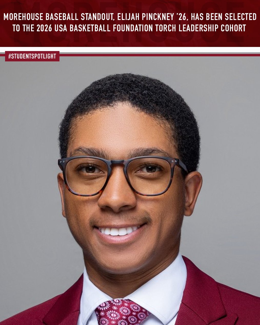 Morehouse Baseball Standout Elijah Pinckney ’26 Selected for USA ...