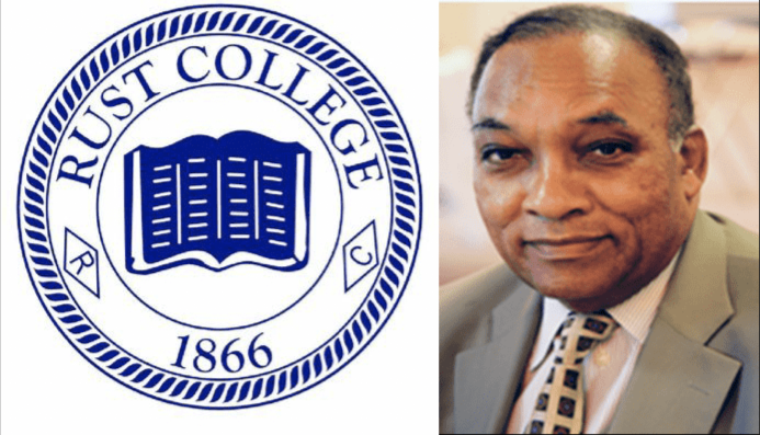 DR. ROBERT DIXON '64 SERVING AS THE INTERIM PRESIDENT OF RUST COLLEGE IN HOLLY SPRINGS, MS
