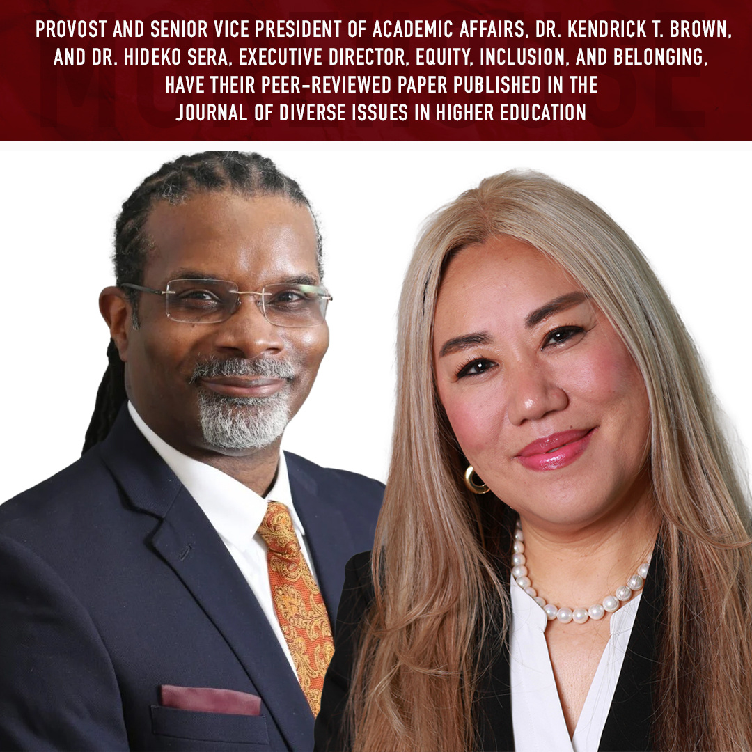 Dr. Kendrick Brown and Dr. Hideko Sera Publish Groundbreaking Study on ...