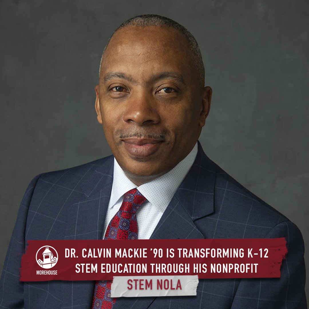 Dr. Calvin Mackie ’90 is Transforming K-12 STEM Education through Non ...